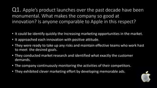 APPLE mini case Analysis | PPTX