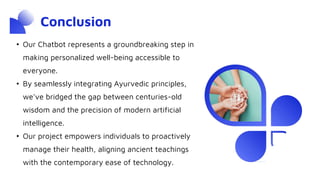 Prakriti Chatbot about phenotype of people | PPT