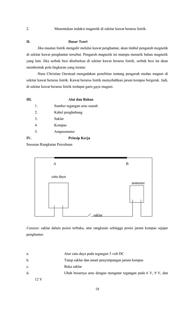 Prakt.peng .listrik magnet-dan-optik | PDF