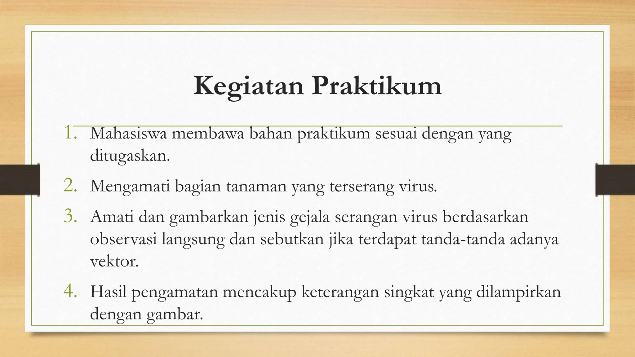 Pengenalan Penyakit Tanaman yang Disebabkan Virus | PPTX