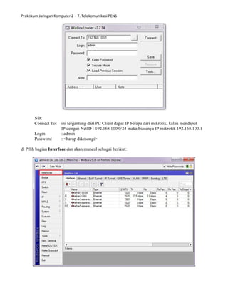 Mikrotik Router | PDF