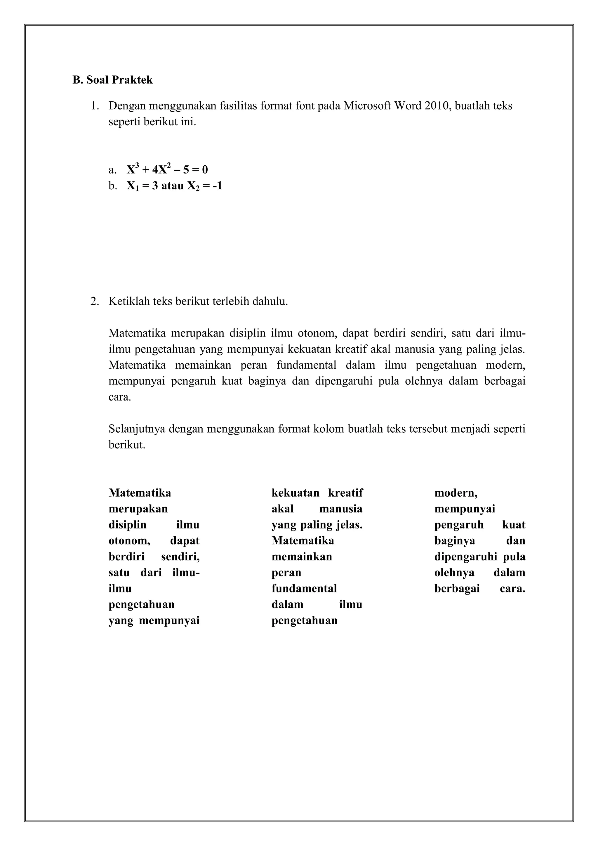 Praktek | PDF