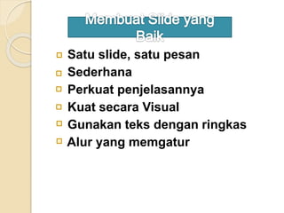 Praktek power point | PPTX