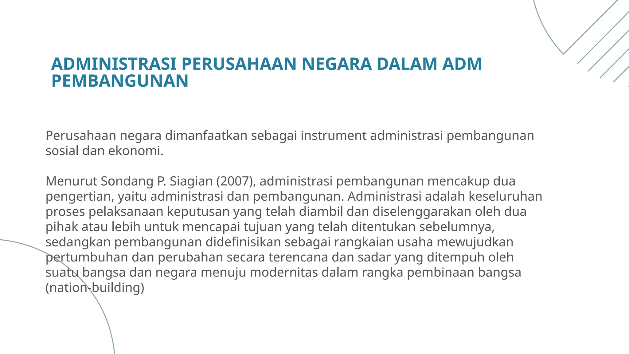 Administrasi perusahaan negara, otonomi, prinsip, dan dikotomi.pptx