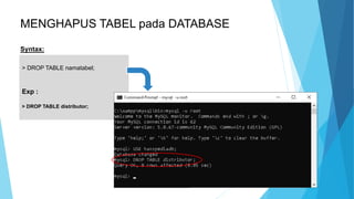Introduction Structure Query Language for programming | PDF