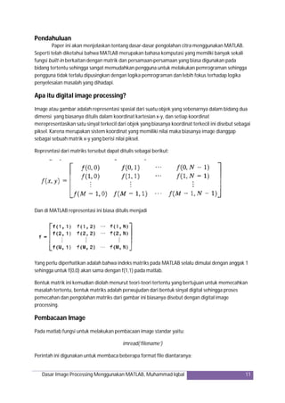 Praktik dengan matlab | PDF