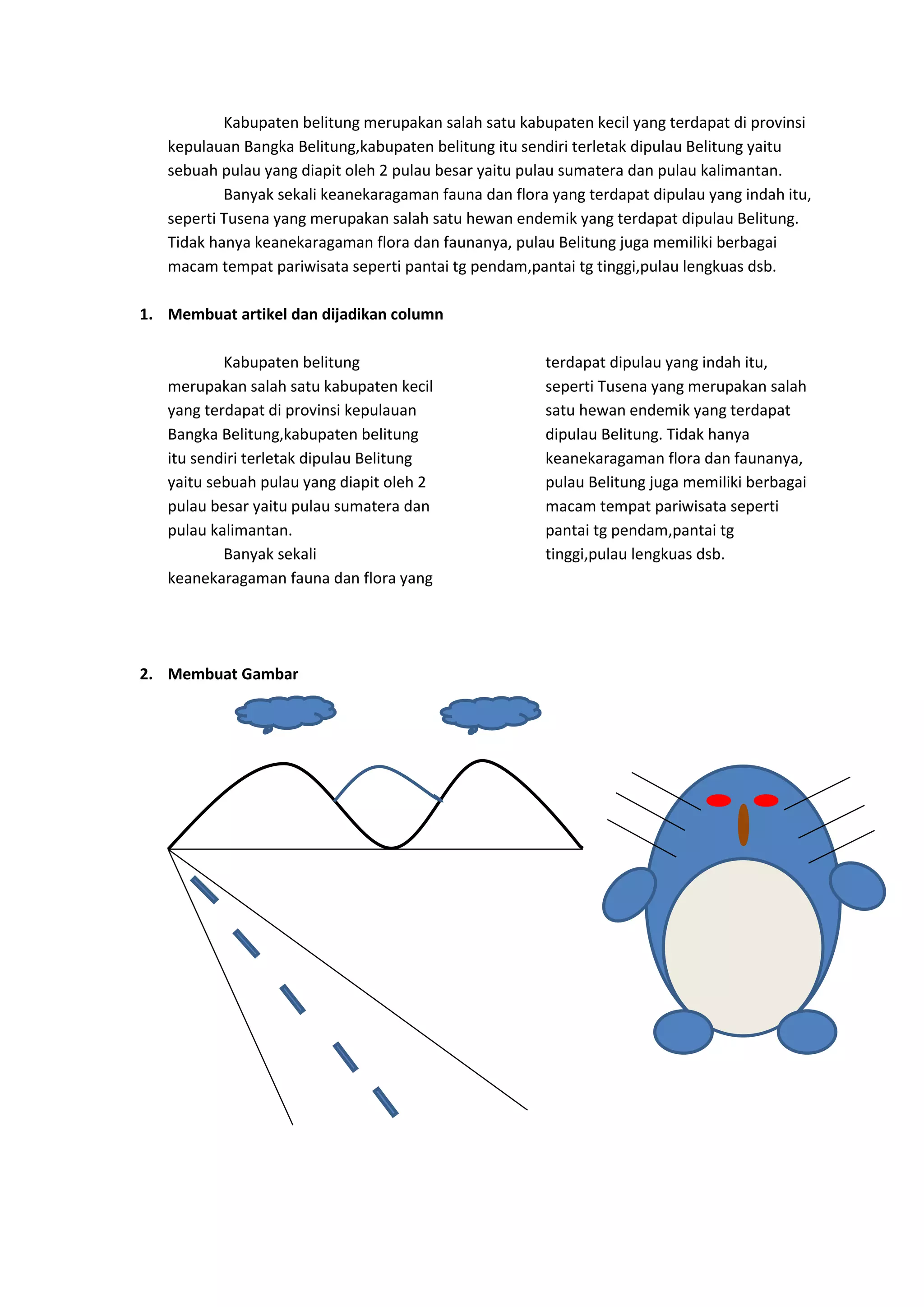 Praktek ms word 2 | PDF