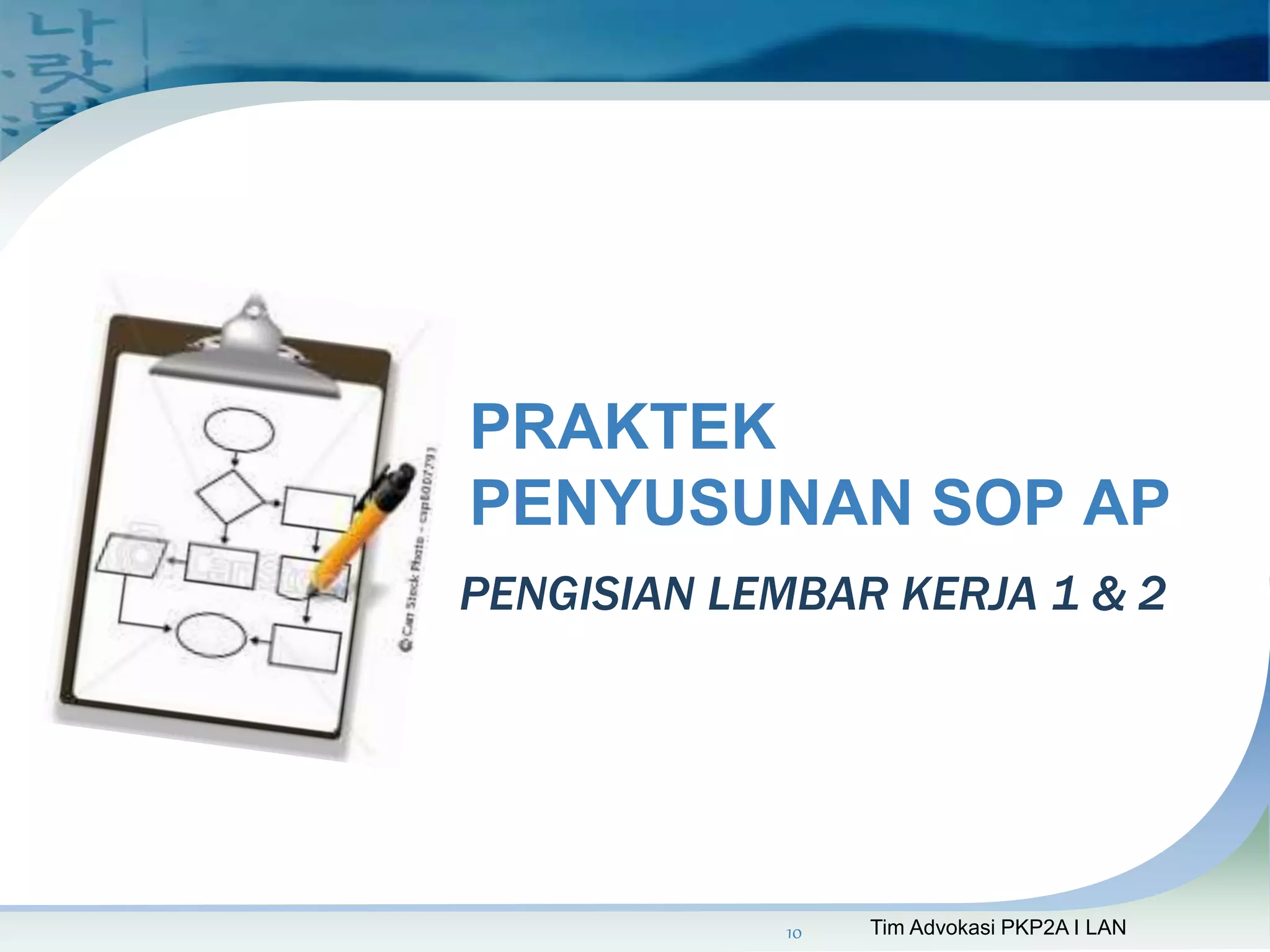 Praktek Penyusunan Dokumen SOP.ppt