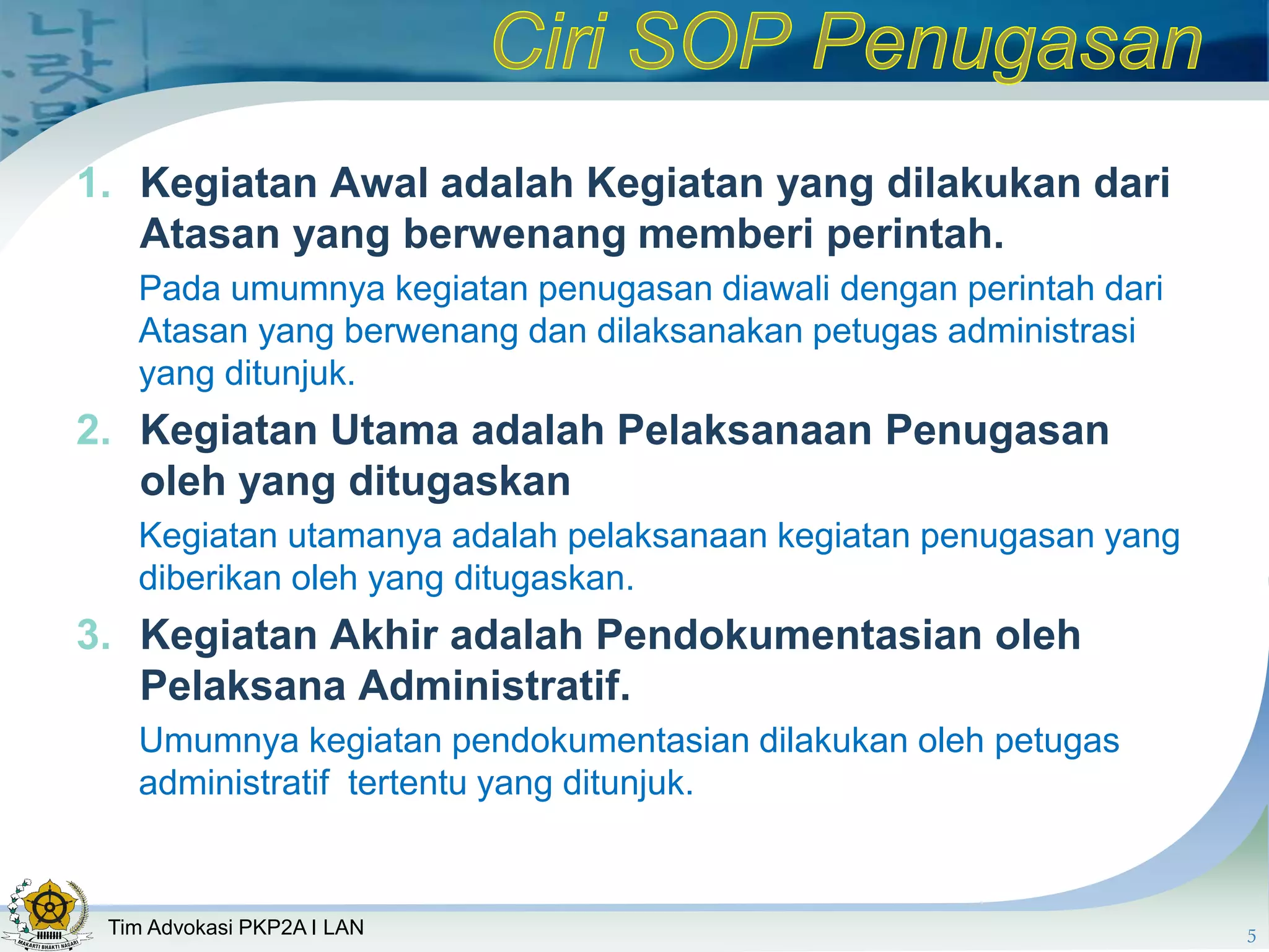 Praktek Penyusunan Dokumen SOP.ppt