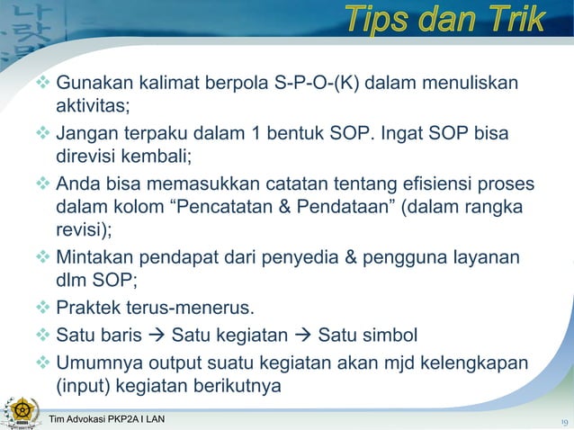 Praktek Penyusunan Dokumen SOP.ppt