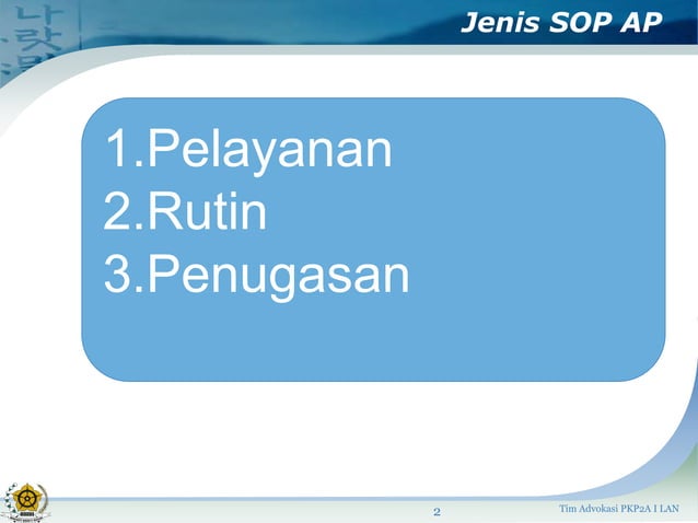 Praktek Penyusunan Dokumen SOP.ppt