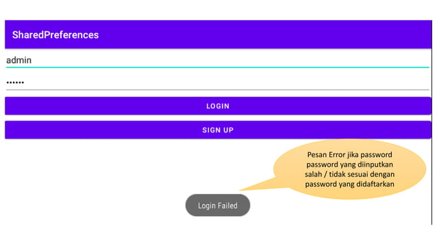 Praktek storage options - shared preferences | PDF