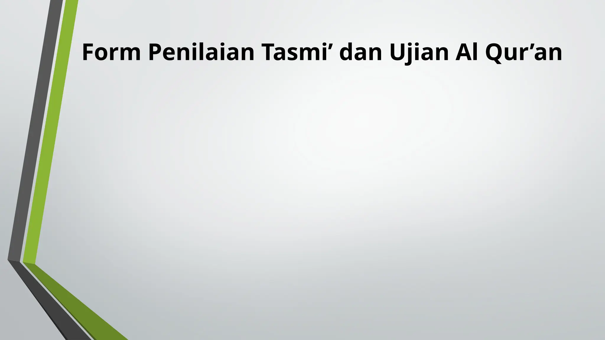 Praktek Tasmi’ hafalan alquran al karim bismillah | PPTX