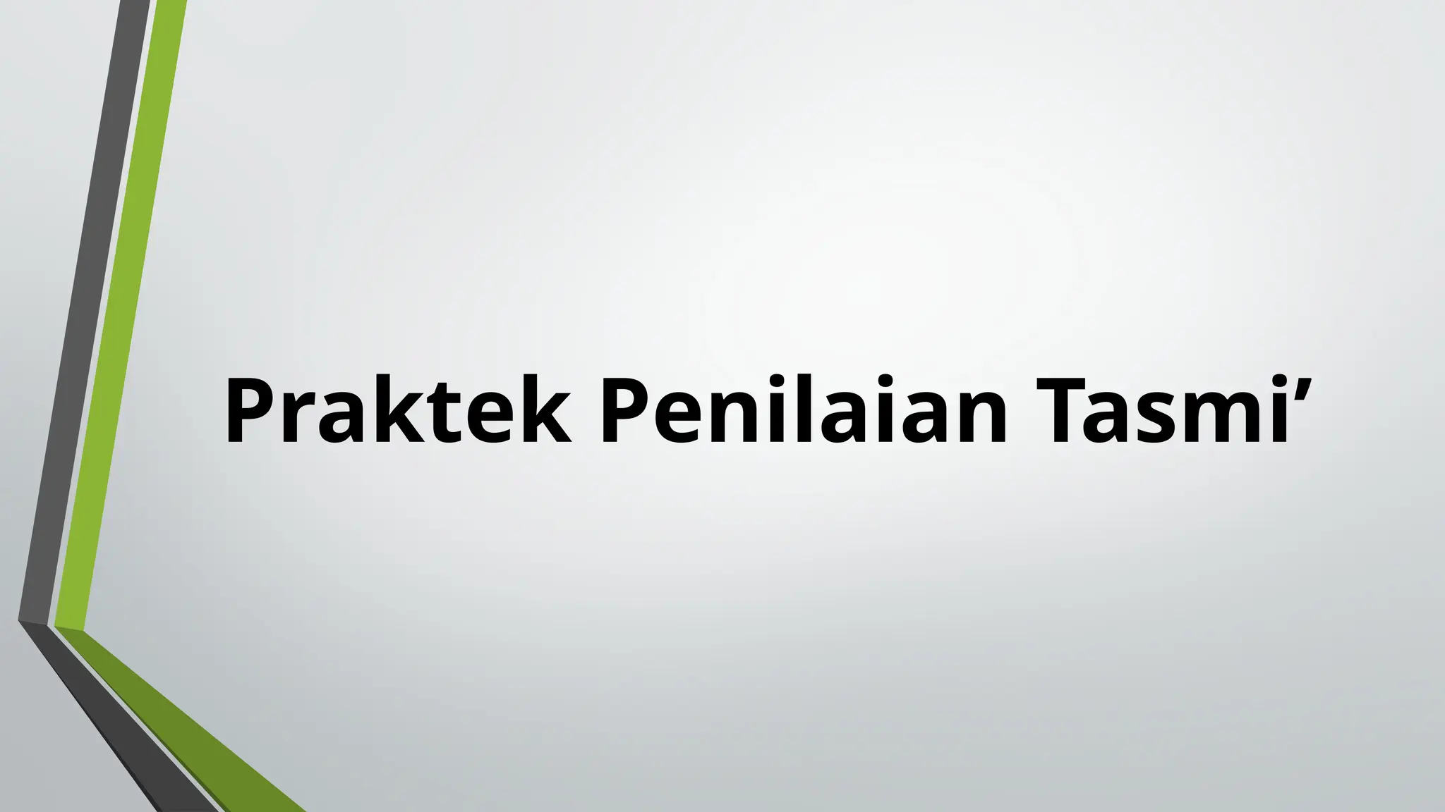Praktek Tasmi’ hafalan alquran al karim bismillah | PPTX