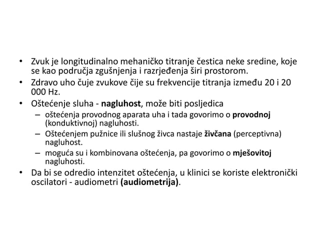 Prakticna nastava cns - treci blok - senzibilitet, vidni sistem | PPT