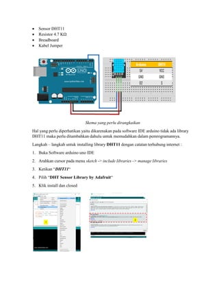 PRAKTIK ARDUINO UNO SMK NEGERI 7 SAROLANGUN | PDF