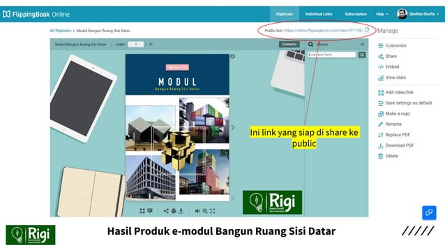 Praktik Virtual Modul e-learning | PPT
