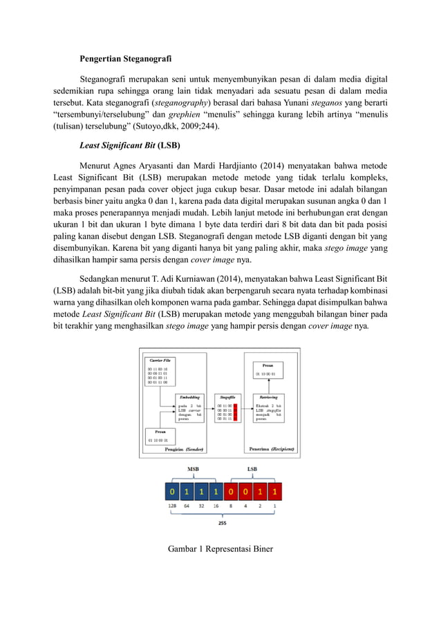 Praktiktum lsb matlab | PDF