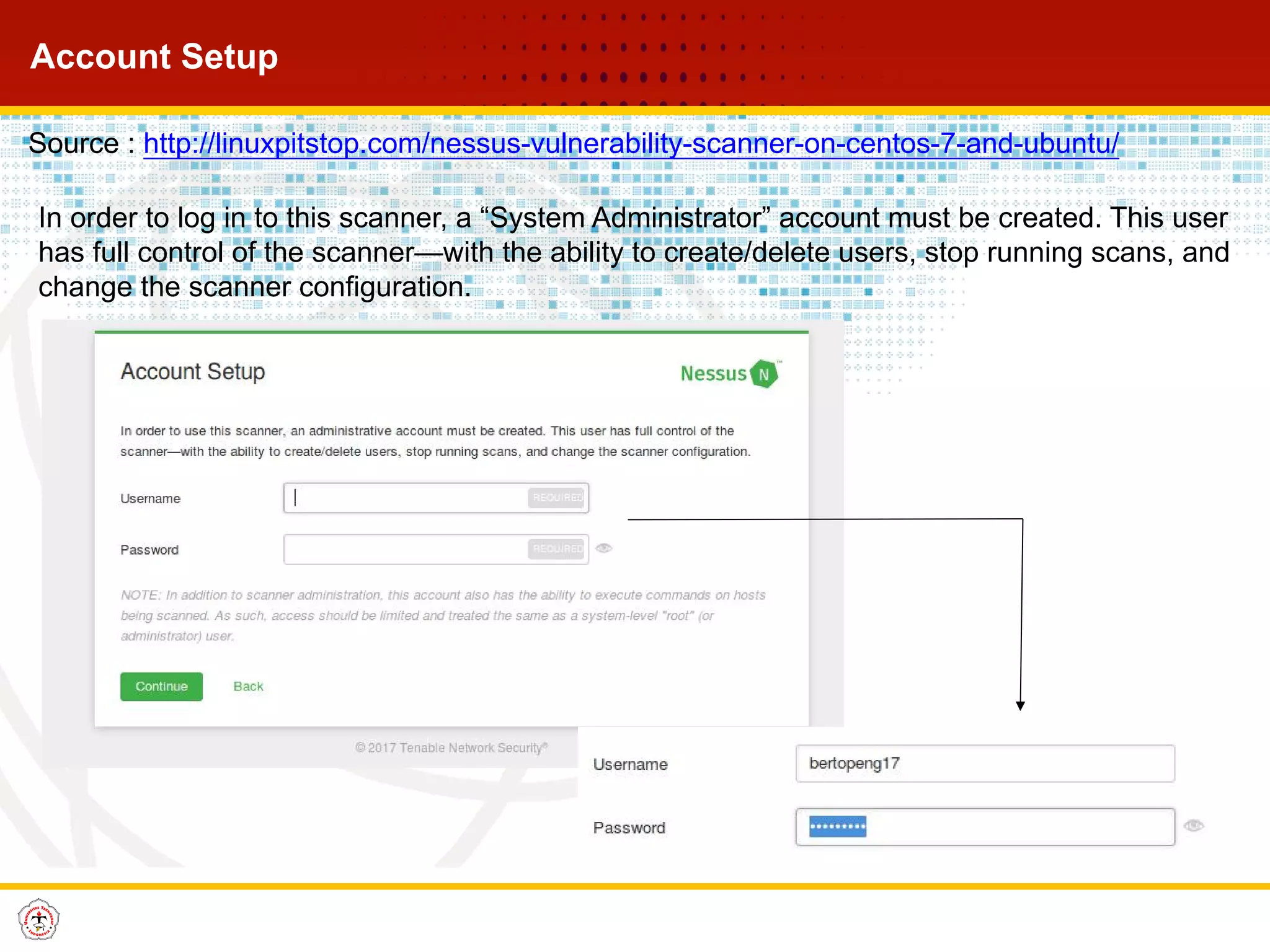 Praktikum 1-3 install nessus | PDF