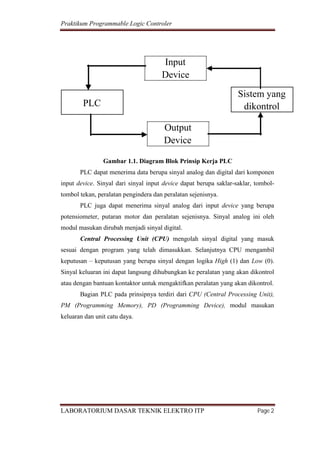 Praktikum programmable-logic-control-plc | PDF
