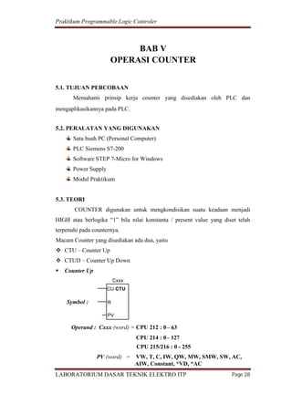 Praktikum programmable-logic-control-plc | PDF