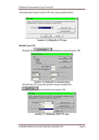 Praktikum programmable-logic-control-plc | PDF