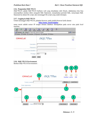 Praktikum Pertama SQL Structure Query Language | PDF