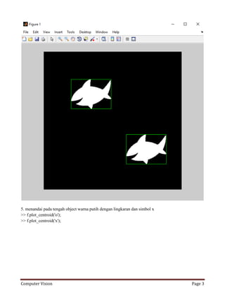 Computer Vision Praktikum 1 menggunakan Matlab R2013a | PDF