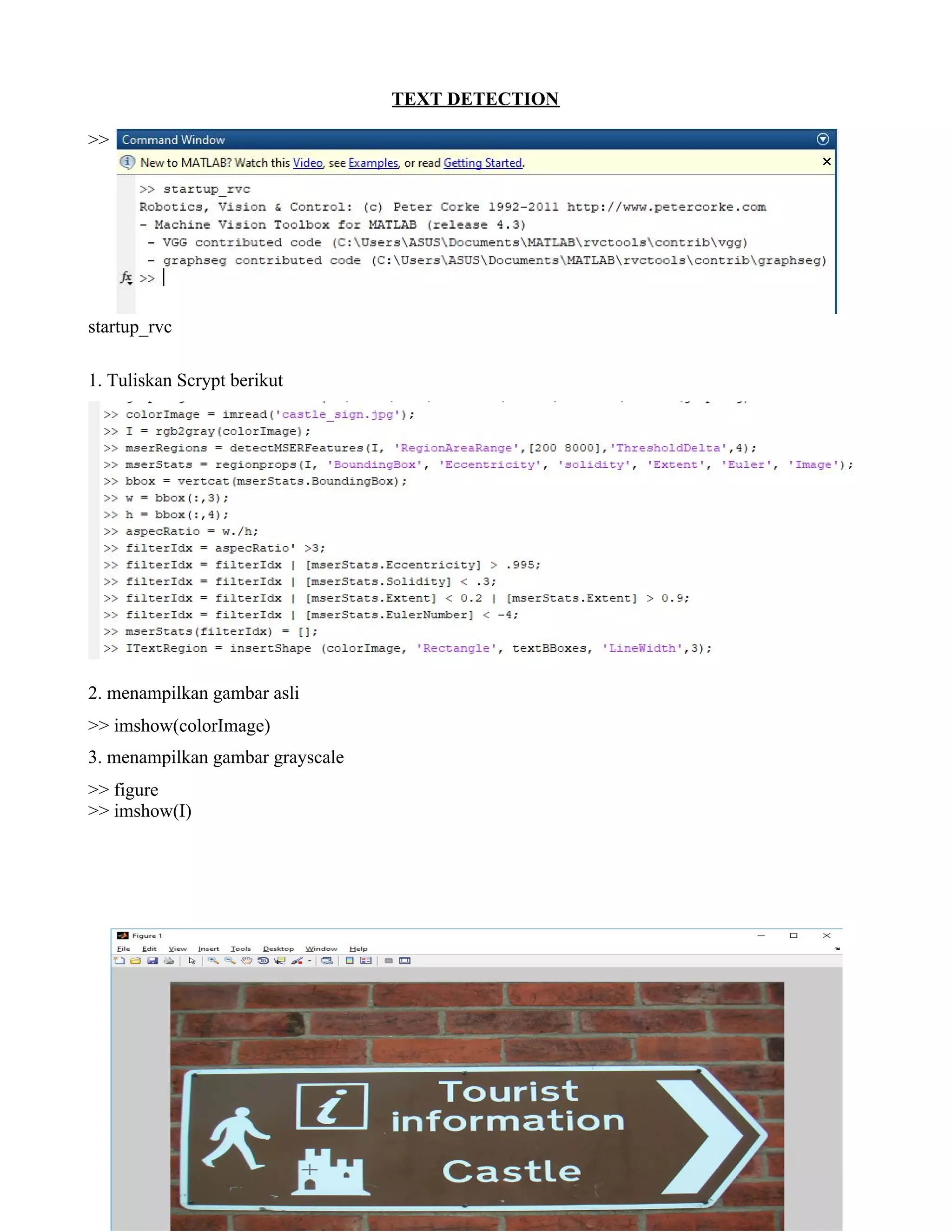 Computer Vision Praktikum 2 menggunakan Matlab R2013a | PDF