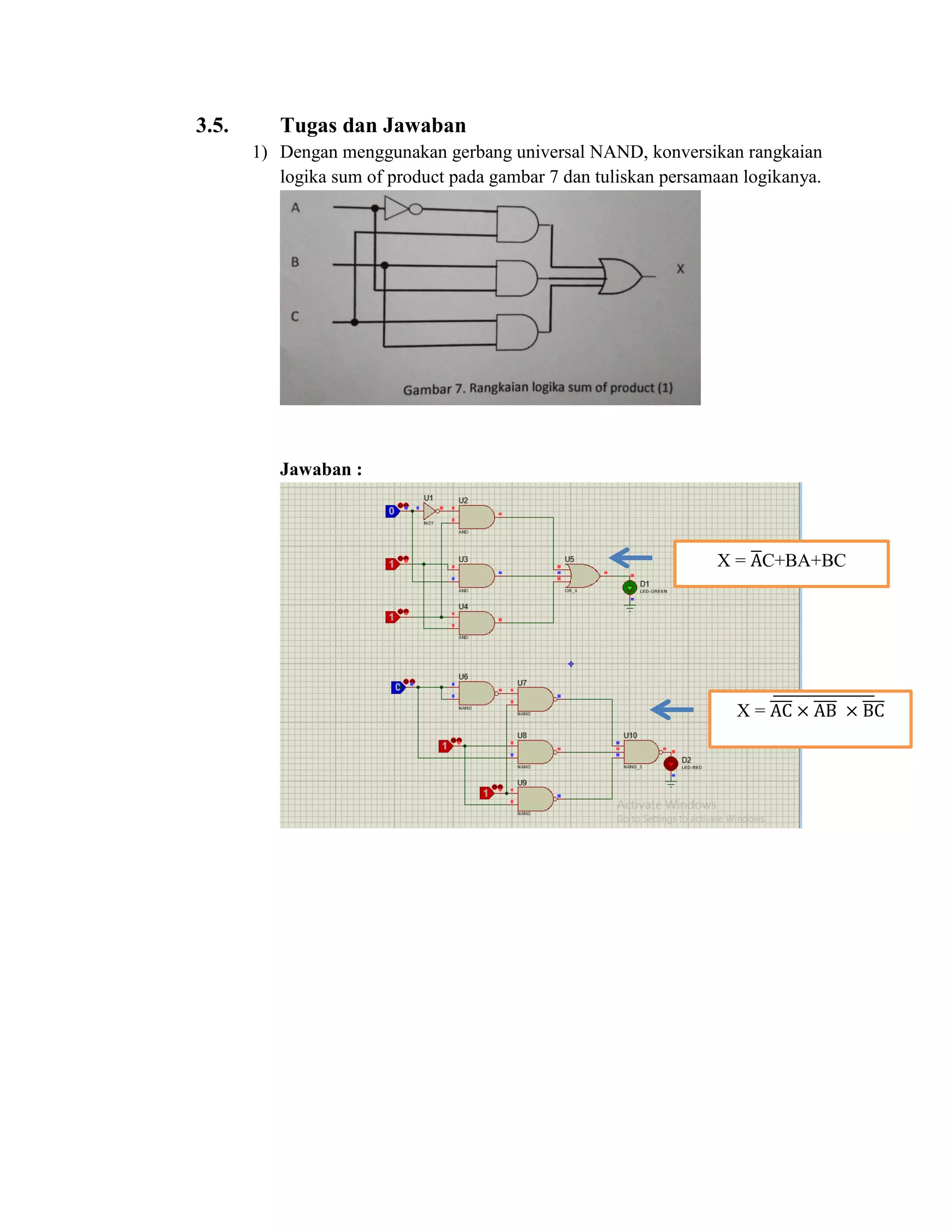 Gerbang Universal NAND dan NOR | PDF