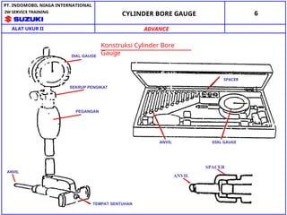 Praktikum 7 - Cylinder Bore Gauge pada silinder blok mesinppt | PPT
