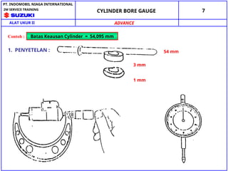Praktikum 7 - Cylinder Bore Gauge pada silinder blok mesinppt | PPT