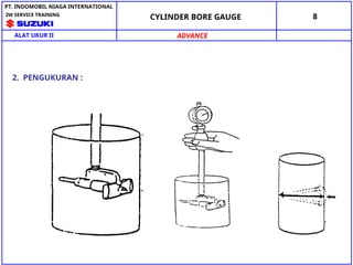 Praktikum 7 - Cylinder Bore Gauge pada silinder blok mesinppt | PPT