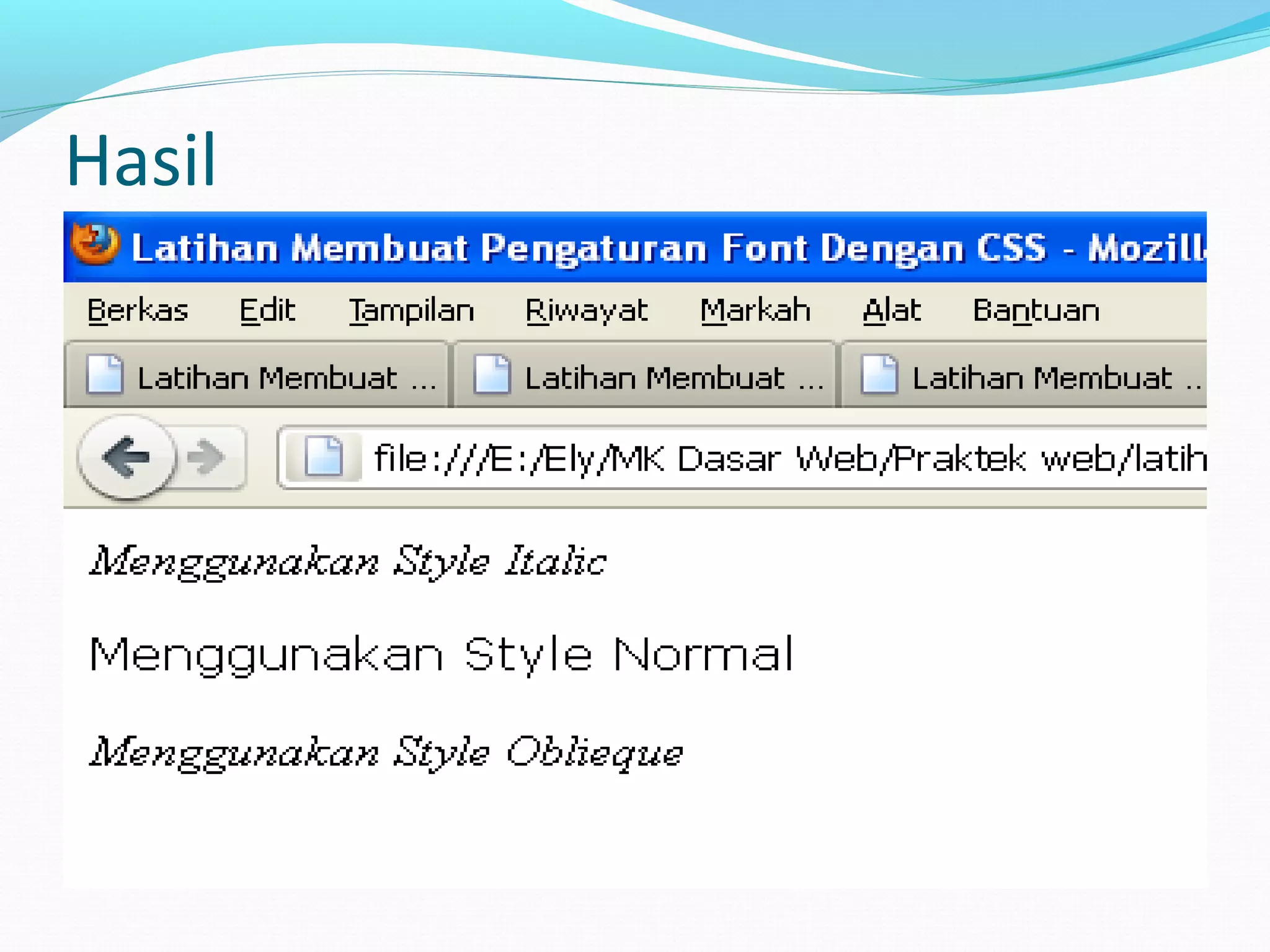Materi CSS Dasar | PPT