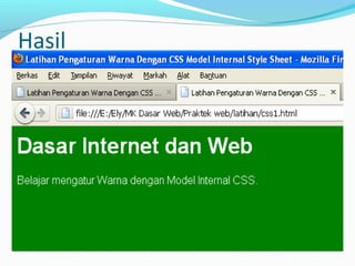 Materi CSS Dasar | PPT