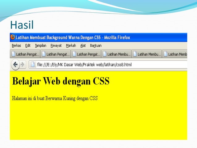Materi CSS Dasar | PPT