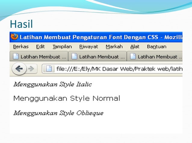 Materi CSS Dasar | PPT
