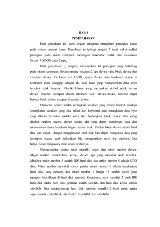 Manajemen Perangkat Keras | PDF