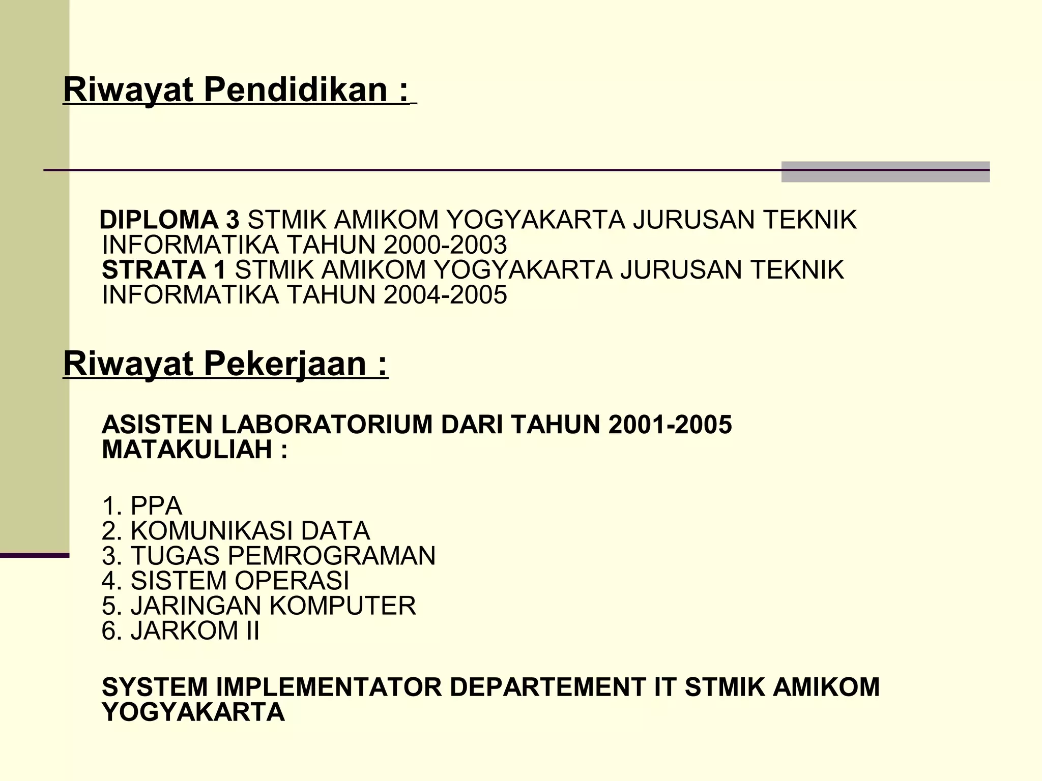 Praktikum algoritma & pemrograman | PPT