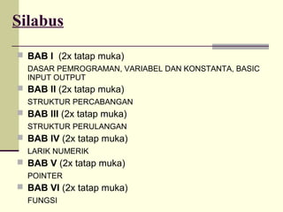 Praktikum algoritma & pemrograman | PPT