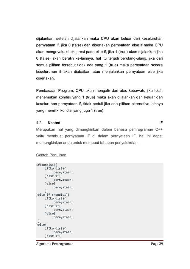 Praktikum Algoritma Pemrograman | PDF