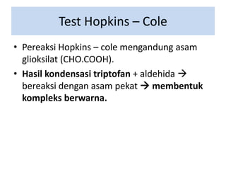 Praktikum biokimia blok 17 Muskuloskeletal | PPT