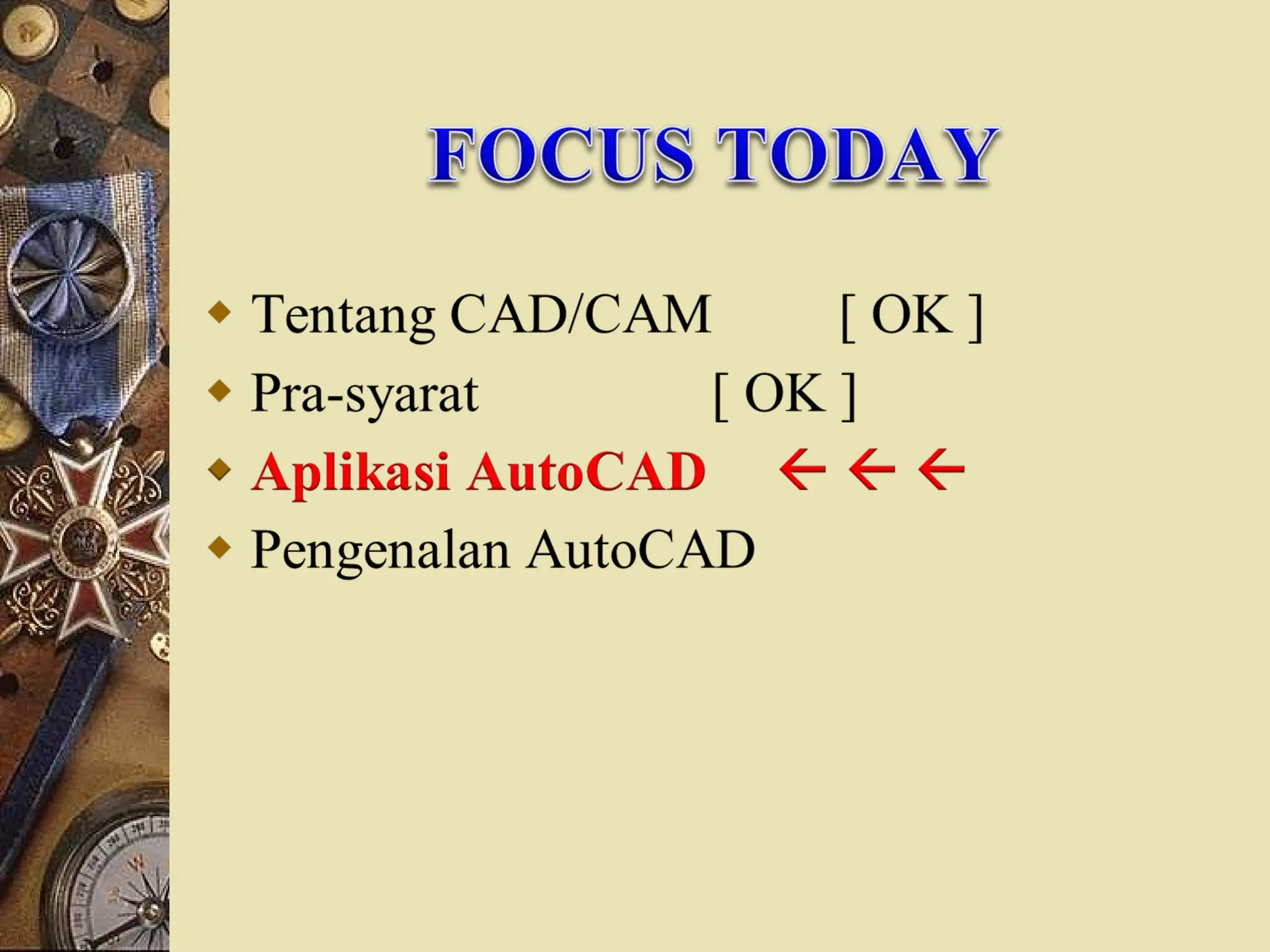 Pengenalan autocad, dasar autocad, interface | PPT