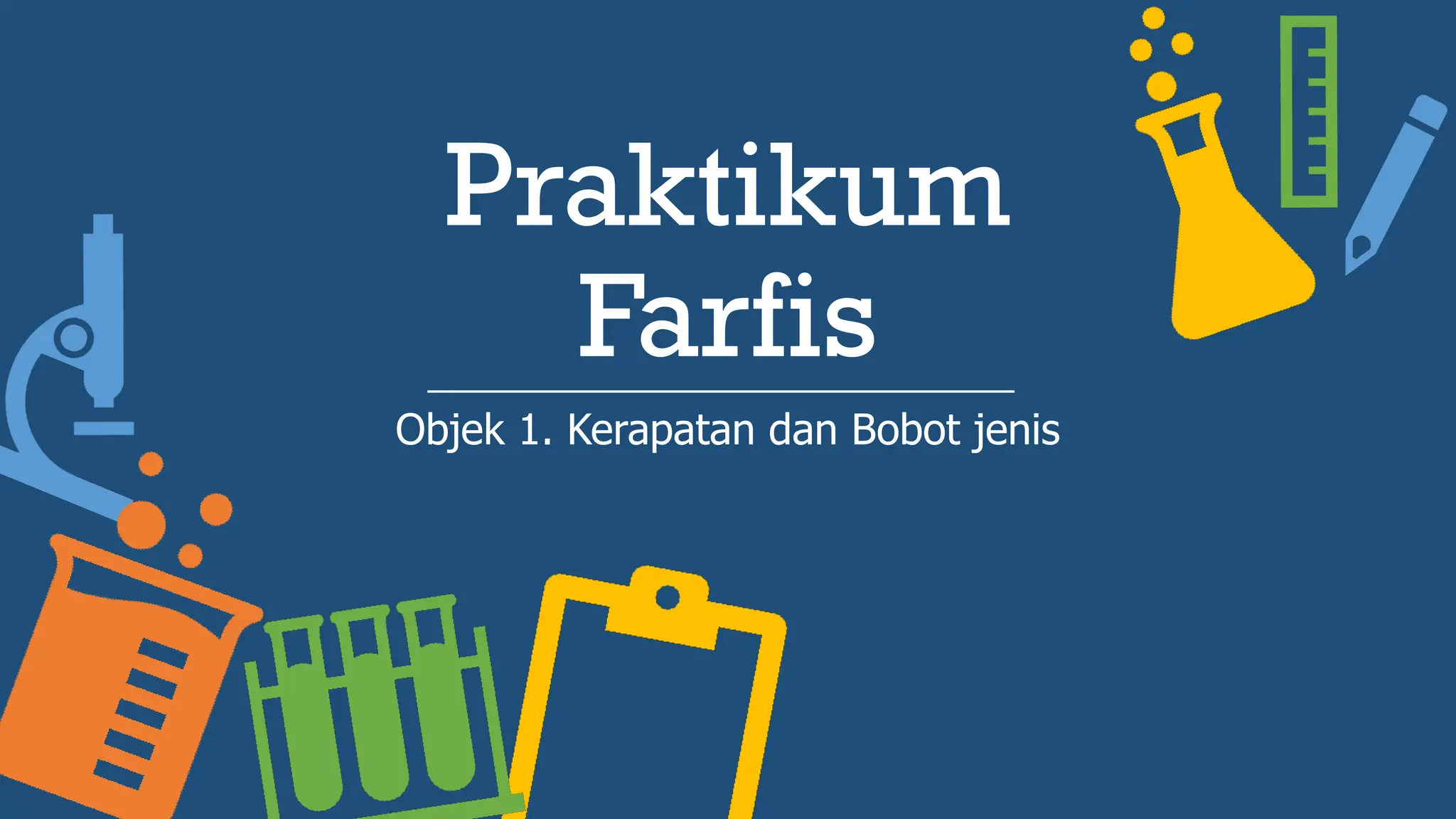 Farmasi Fisika bobot jenis dan kerapatan | PPTX