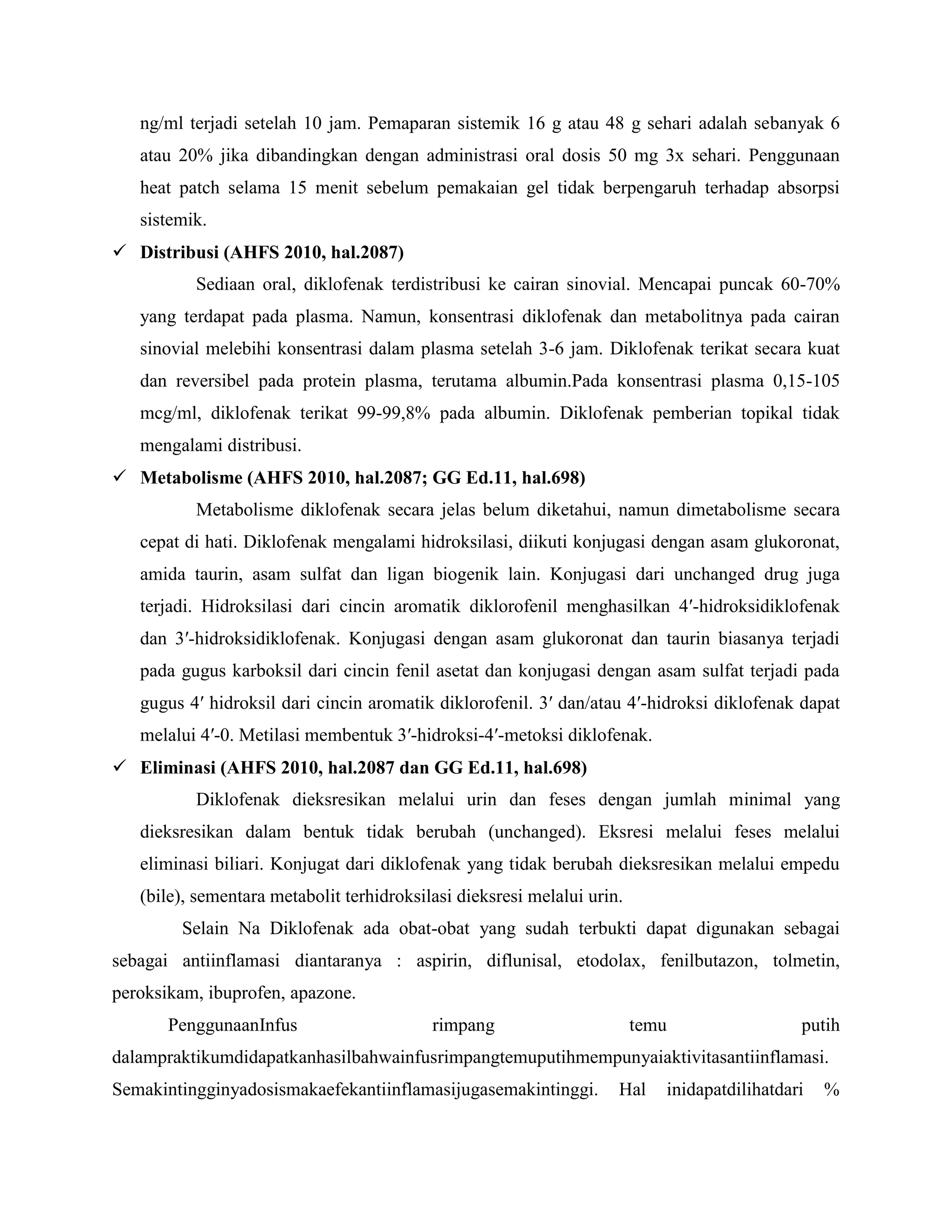 Praktikum farmakologi antiinflamasi | DOCX