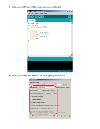 Praktikum i arduino dengan proteus | PDF