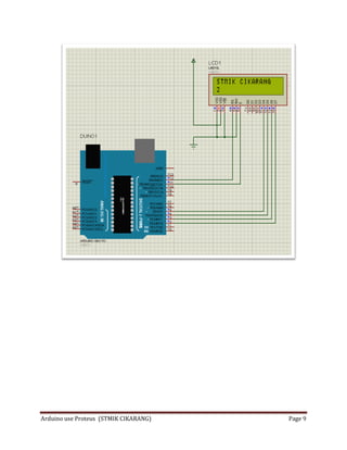 Praktikum ii driving led dengan arduino | PDF