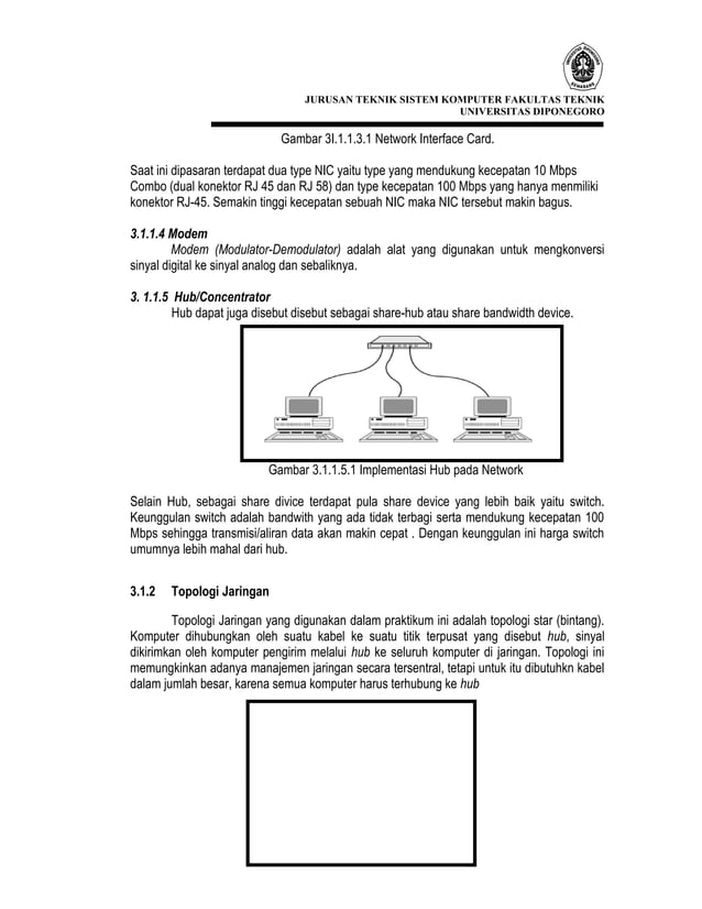 Praktikum jaringan komputer | PDF