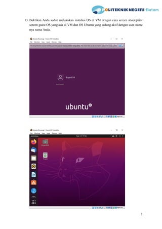 Praktikum orkom if 21 virtualisasi dan cc m9 | PDF