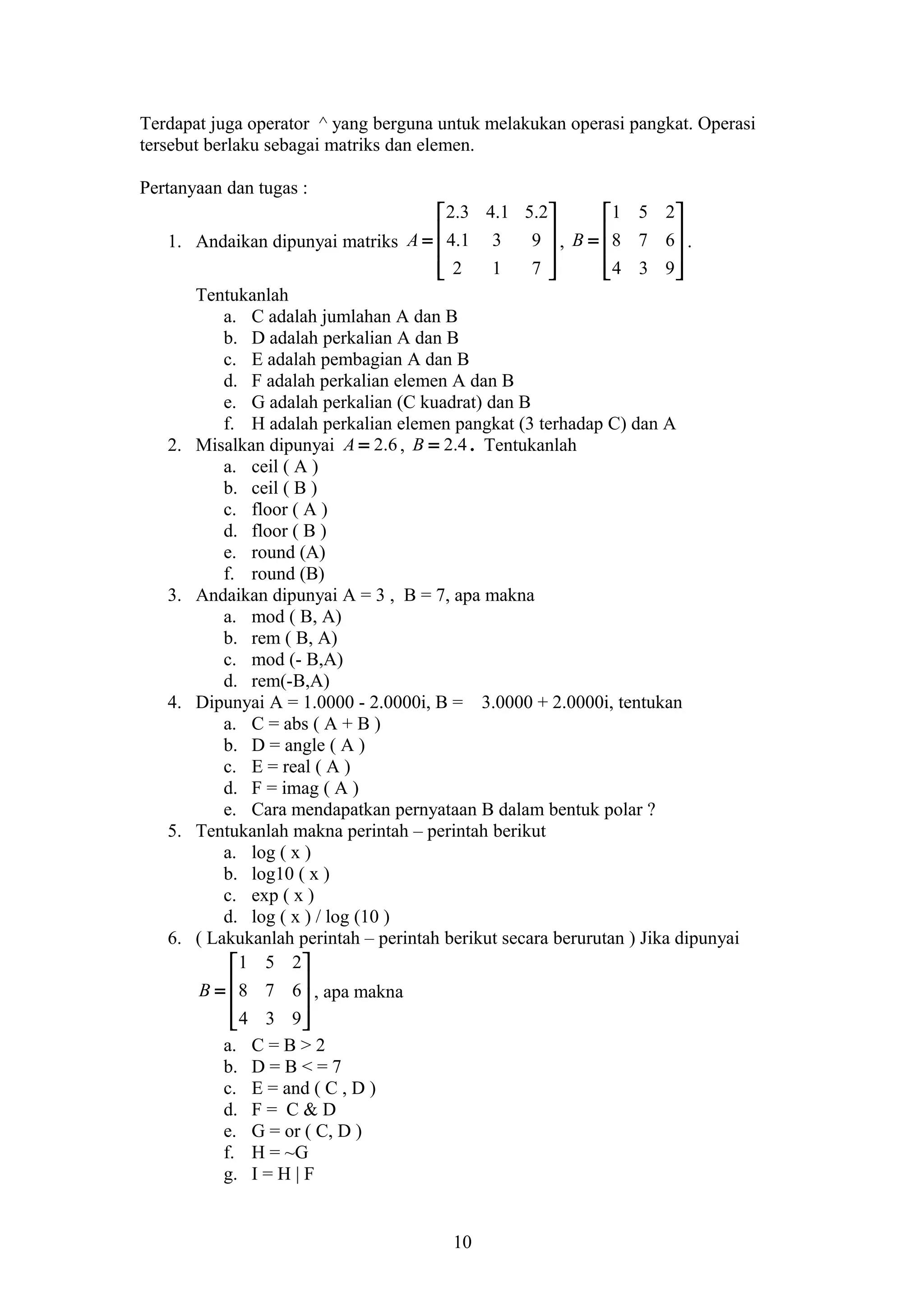 Praktikum pemrograman modul i | PDF